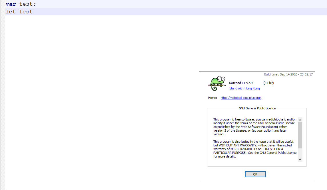feature request : javascript language add let keyword in syntax ...