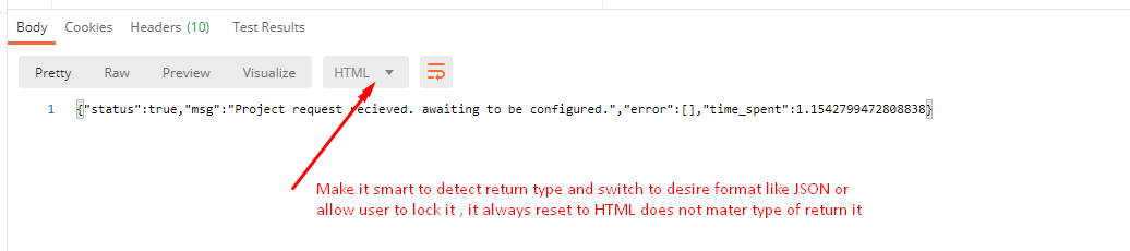 Feature Request : Improve the data return type highlighter · Issue #9167 · postmanlabs/postman ...