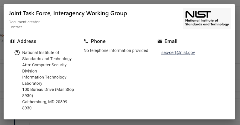 Display Metadata Party Logos · Issue #411 · EasyDynamics/oscal-react-library · GitHub