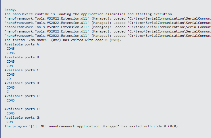STM32F769I DISCOVERY SerialPort.GetPortNames() port name text gets shorter · Issue #1066 ...
