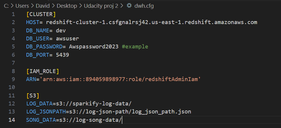 GitHub - dclaxto1/Data-Warehouse-With-AWS-Tools