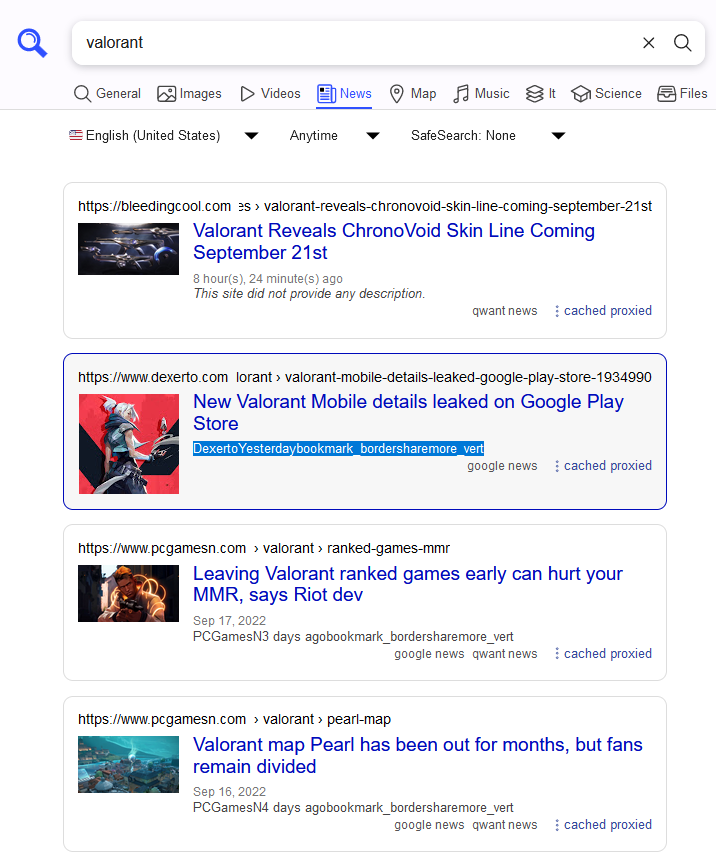 Google News results have broken description · Issue #1790 · searxng/searxng · GitHub