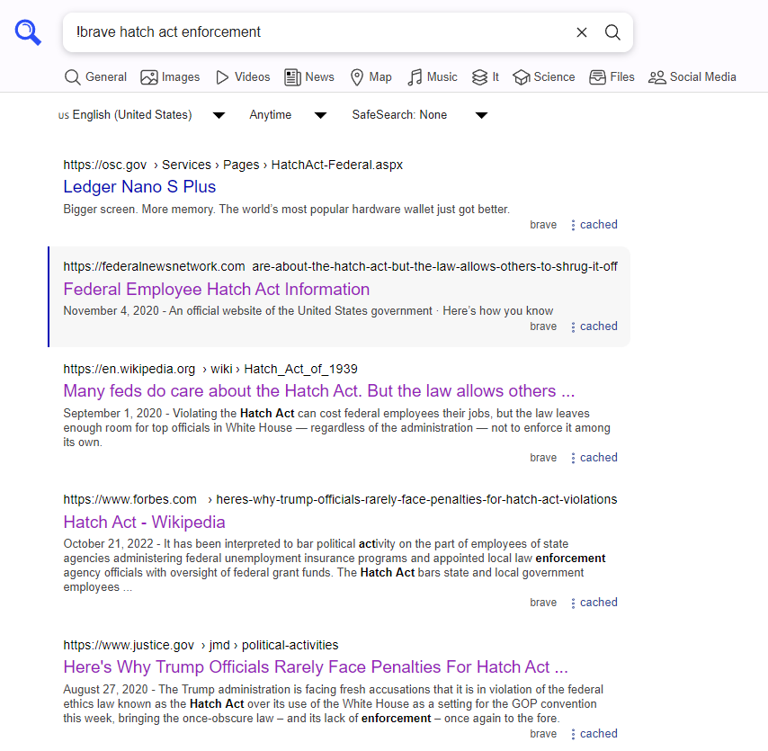 Bug: Brave has mismatch between links and descriptions due to advertisement · Issue #2020 ...