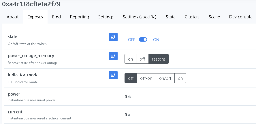 TuYa TS011F_plug_1 | Zigbee2MQTT not updating exposed power (low power devices only) · Issue ...