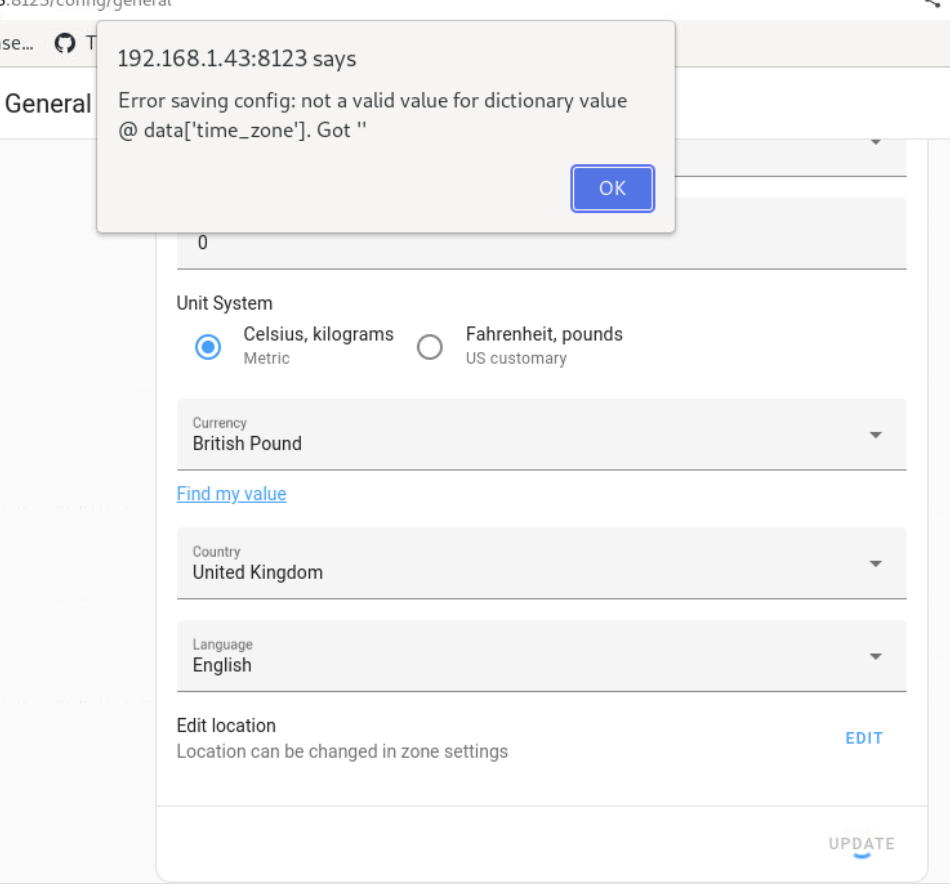 Error When Timezone Is Not Set On New Install And General Settings Page Updated · Issue 14520 