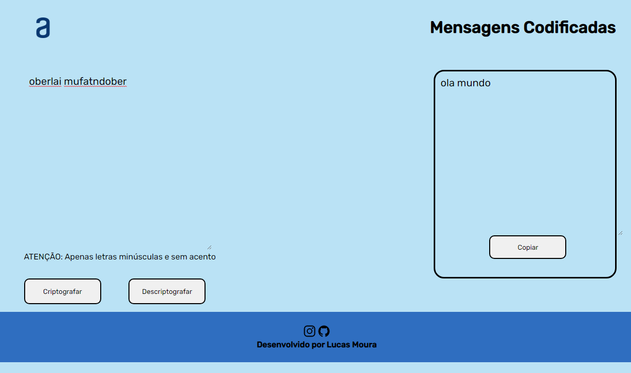GitHub - lucasmoura96/challenge-one-sprint1: Challenge ONE Sprint 01: Construa um decodificador ...