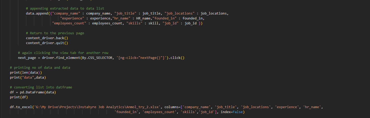 GitHub - anmolkumarfromspn/Instahyre-Job-Analytics-and-Job-Finder-System
