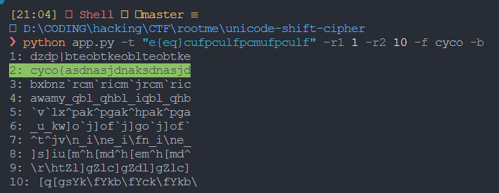 GitHub - khuluqilkarim/brute_unicode-shift-cipher