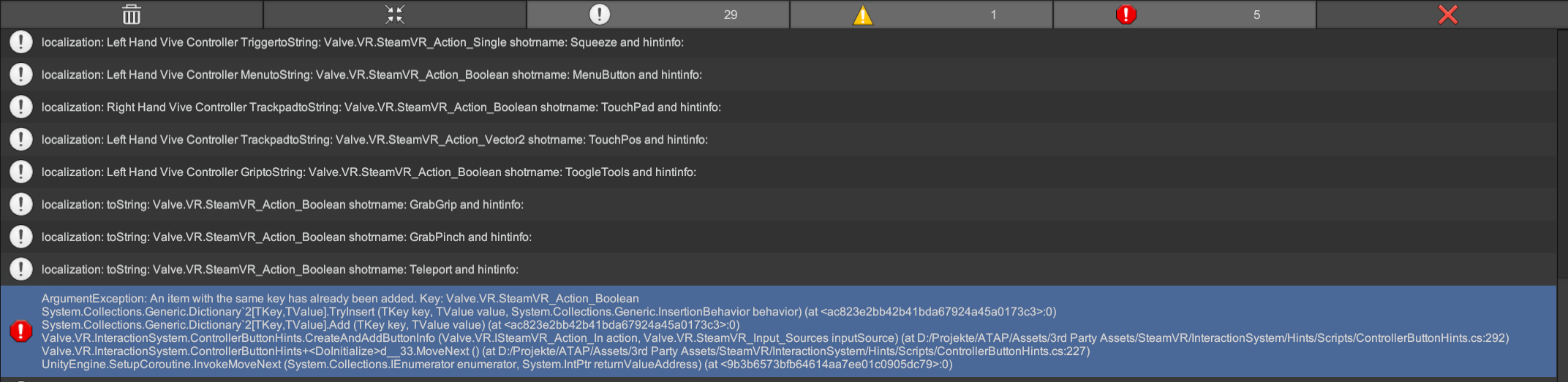 Custom Actions in Teleport and Hand scripts are overridden · Issue #228 · ValveSoftware/steamvr ...