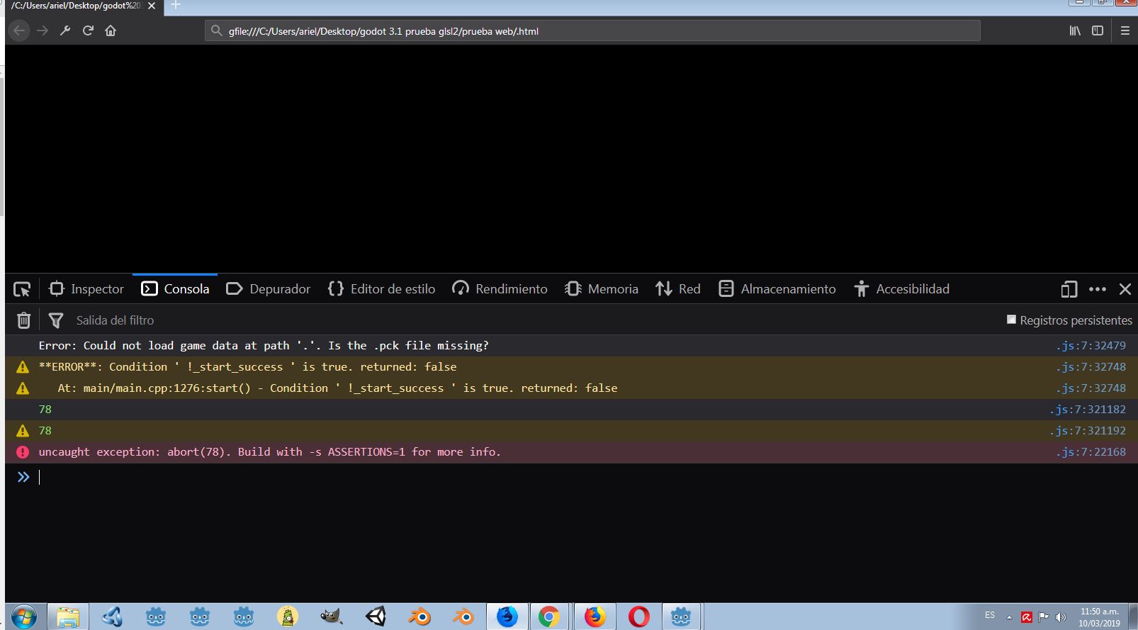 Exported games GLES2 do not work · Issue #26871 · godotengine/godot · GitHub