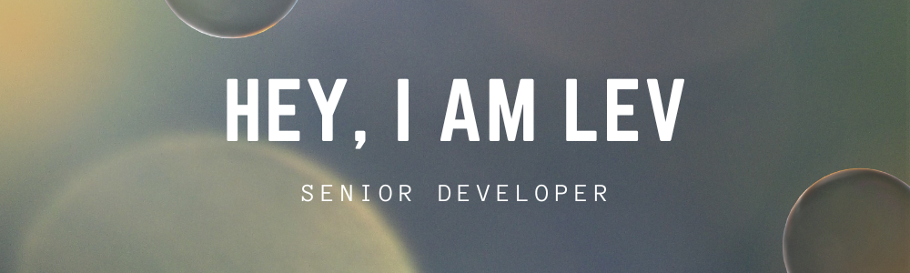 levinnovator (Lev) · GitHub