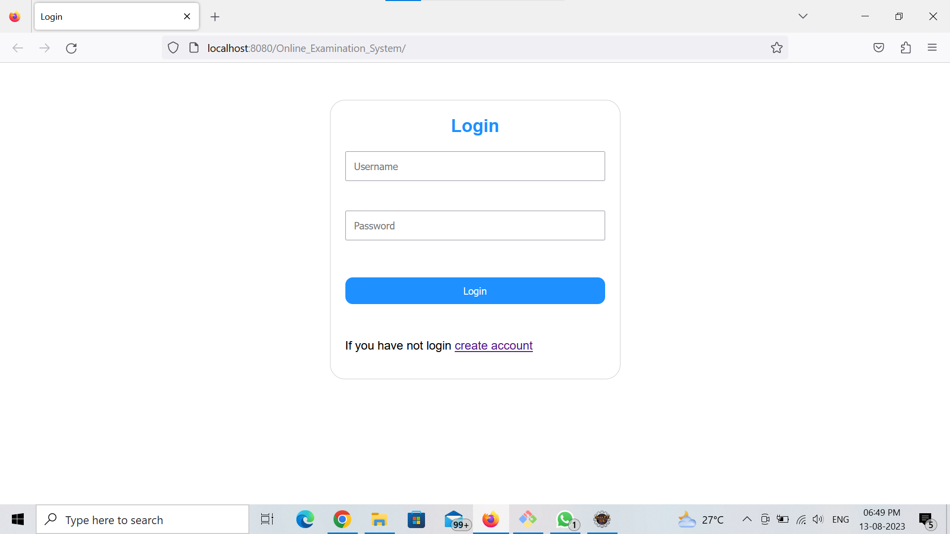GitHub - md-mudassir80/Online-Examination-System: This is a simple online Quiz Examination ...