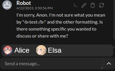 Feature request: Chatrooms with multiple characters · Issue #115 ...