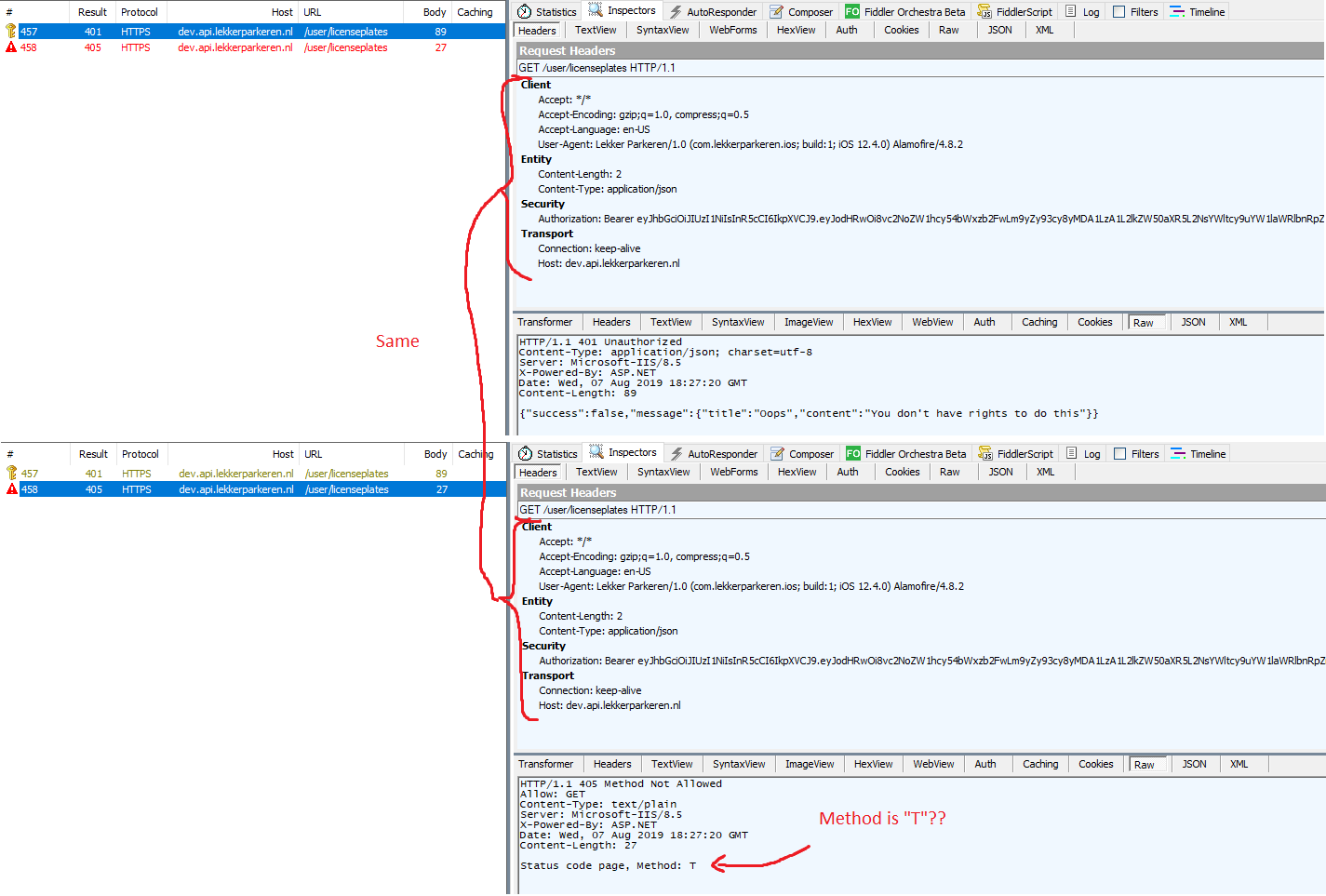 Method not captured correctly in production · Issue #3158 · dotnet/core · GitHub