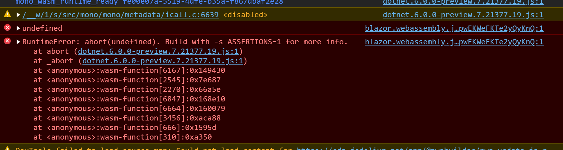 [Blazor WASM] InvariantGlobalization causes error after upgrading to .Net 6 Preview 6 · Issue ...