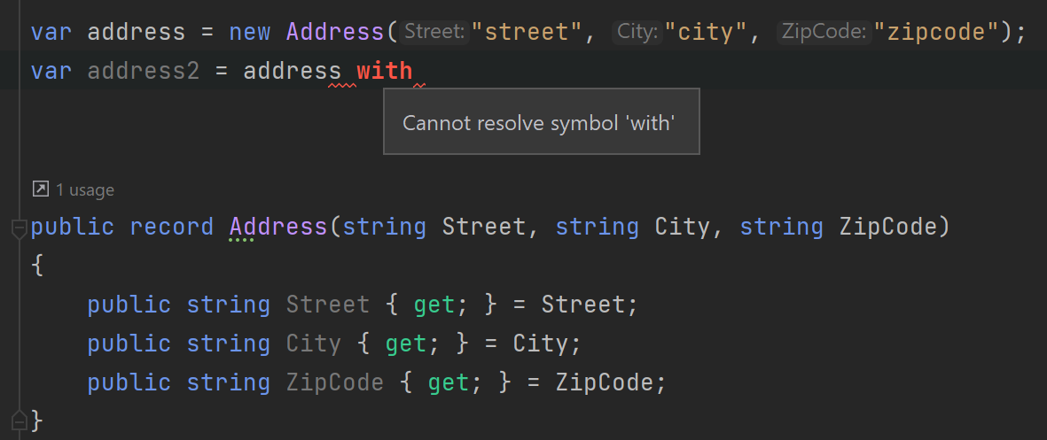 Use records? · Issue #2 · ardalis/ValueObjectsDemo · GitHub