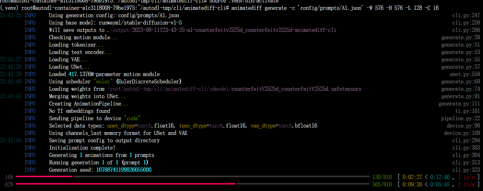 linux problem · Issue #19 · neggles/animatediff-cli · GitHub