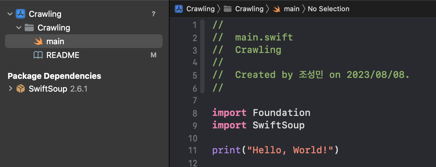 GitHub - SungMinCho-Kor/Crawling