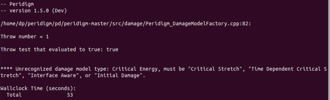 Damage model · Issue #320 · peridigm/peridigm · GitHub