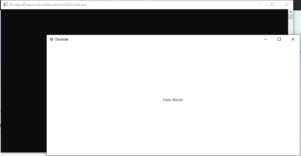 Cmd Window when running project · Issue #5059 · AvaloniaUI/Avalonia ...