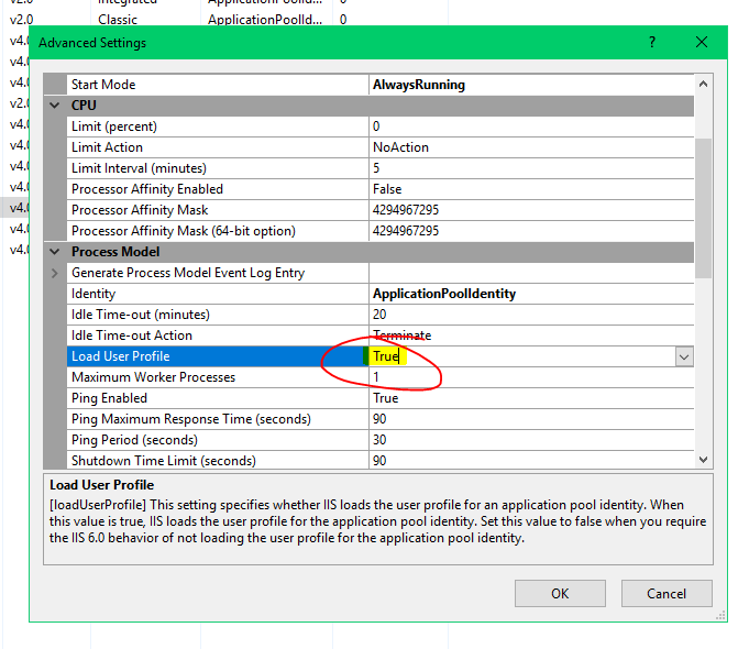 IIS OpenIddict WindowsCryptographicException Fixed · Issue #13633 · abpframework/abp · GitHub