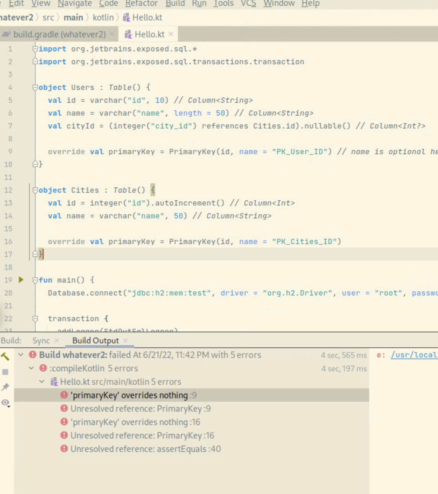 Clarify how to bring in from maven · Issue #1539 · JetBrains/Exposed · GitHub