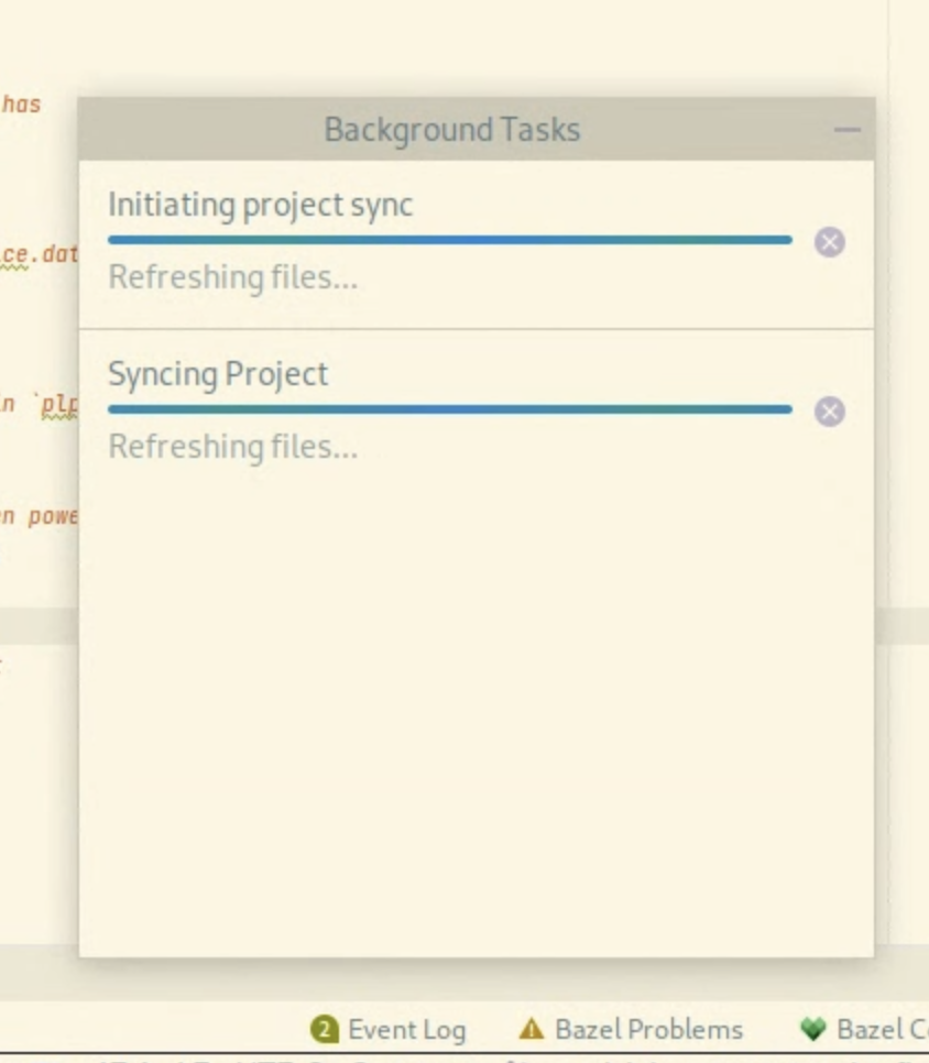 Project Sync Slow and Uses Only 1 CPU Core · Issue #4028 · bazelbuild/intellij · GitHub