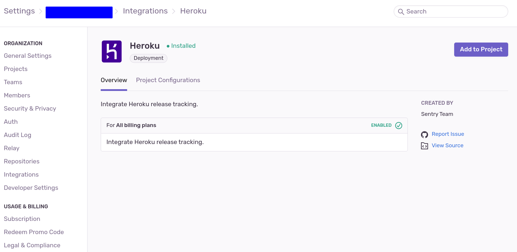 Heroku Integration Uses Deprecated Deployhooksl · Issue 41228