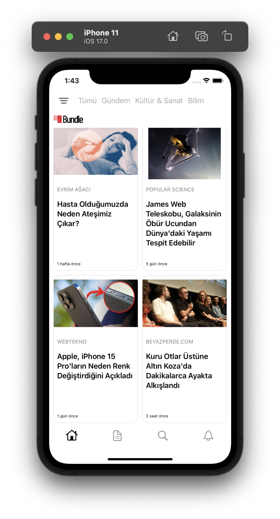 GitHub - ezgiik/BundleApplication