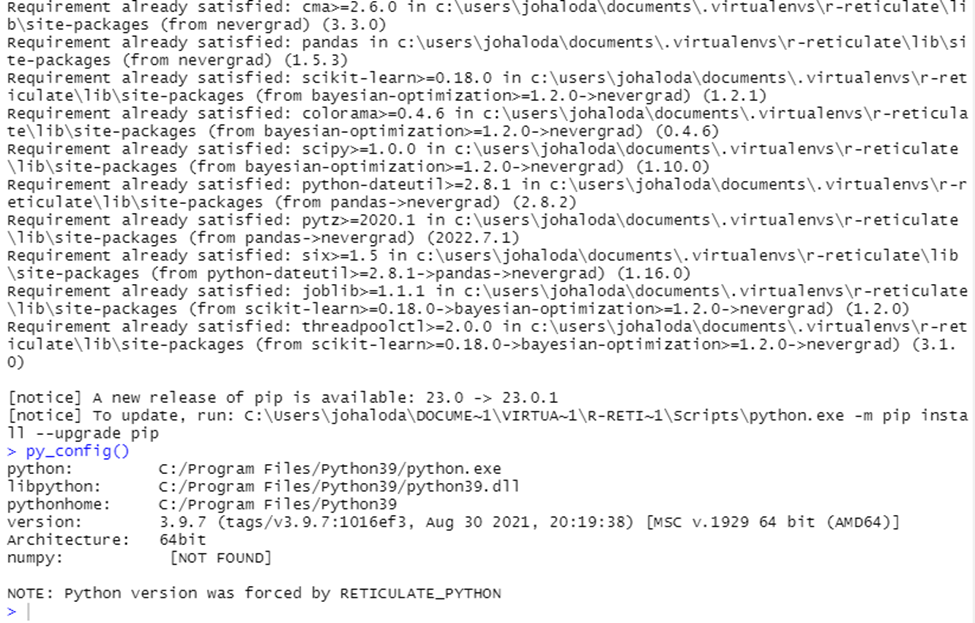 Nevergrad Installation Failure - Option 1 · Issue #670 · facebookexperimental/Robyn · GitHub