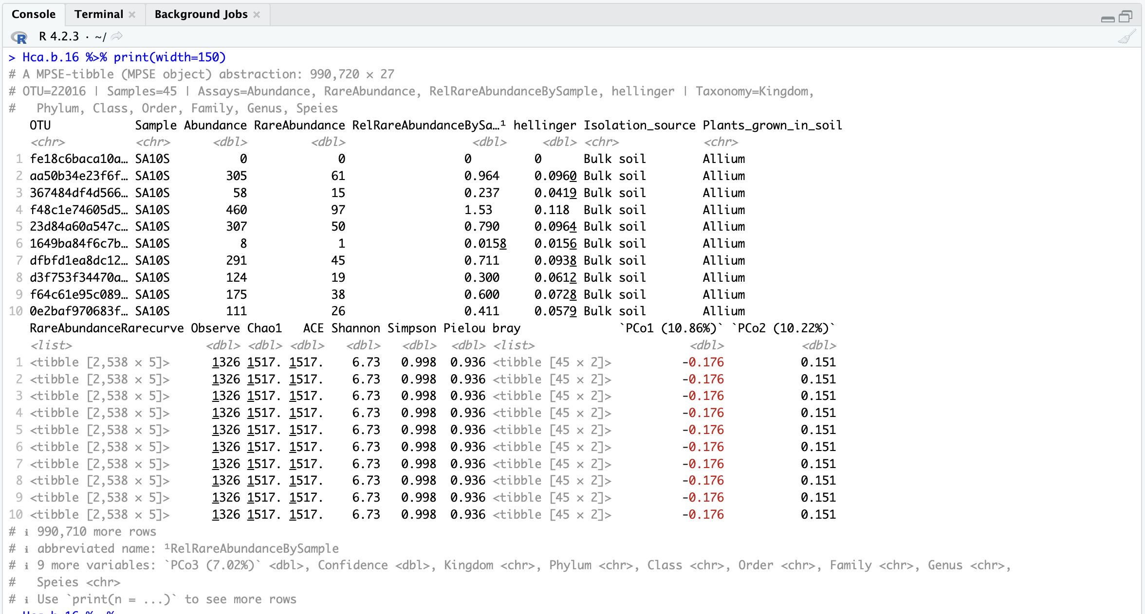 Biomarker discovery: Error in if (nrow(tmpkeepfeature) > 0) { : argument is of length zero ...