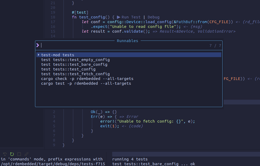 Rust Debuggables Window Size Too Small · Issue 434 · Simrat39 Rust Tools Nvim · Github