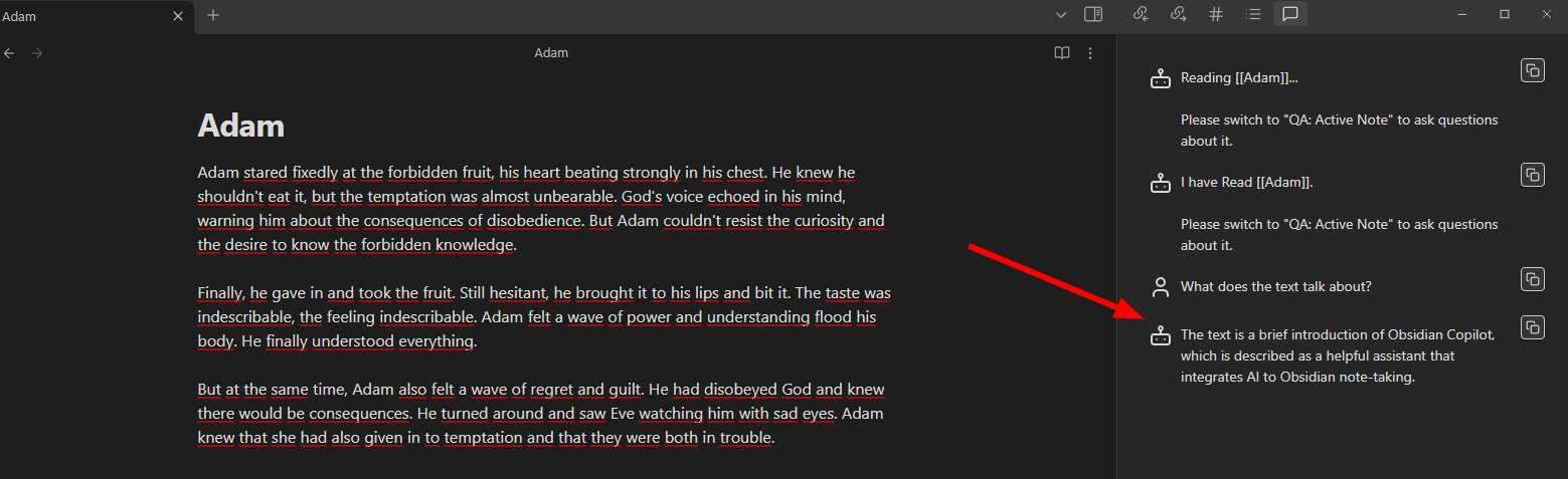 it's not using my note as context · Issue #51 · logancyang/obsidian-copilot · GitHub