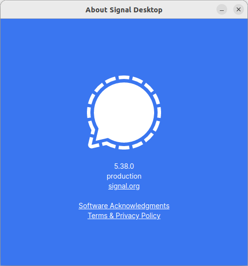 Cannot register new Linux device · Issue #5936 · signalapp/Signal-Desktop · GitHub