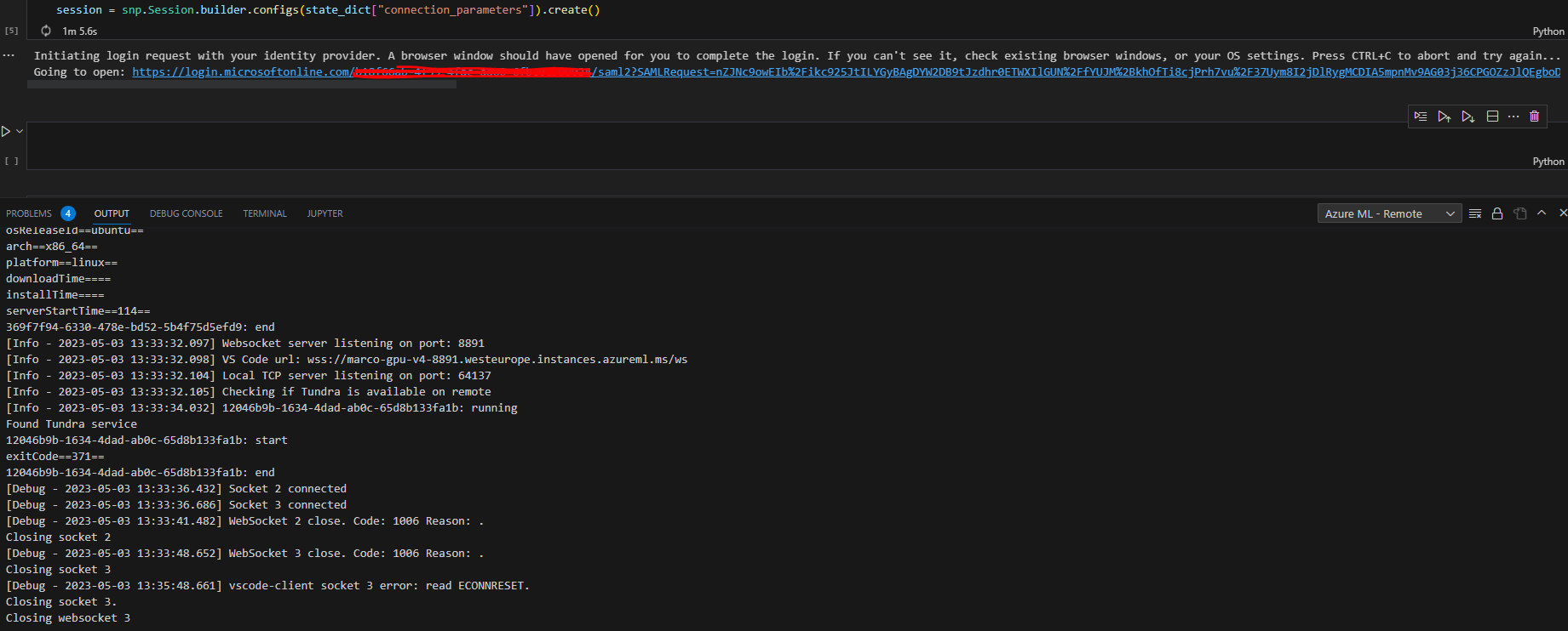 SSO Authentication Remote Jupyter · Issue #12400 · microsoft/vscode-jupyter · GitHub