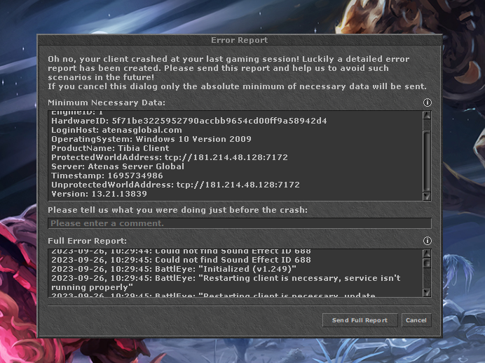 Debbug When Log In · Issue #1640 · opentibiabr/canary · GitHub