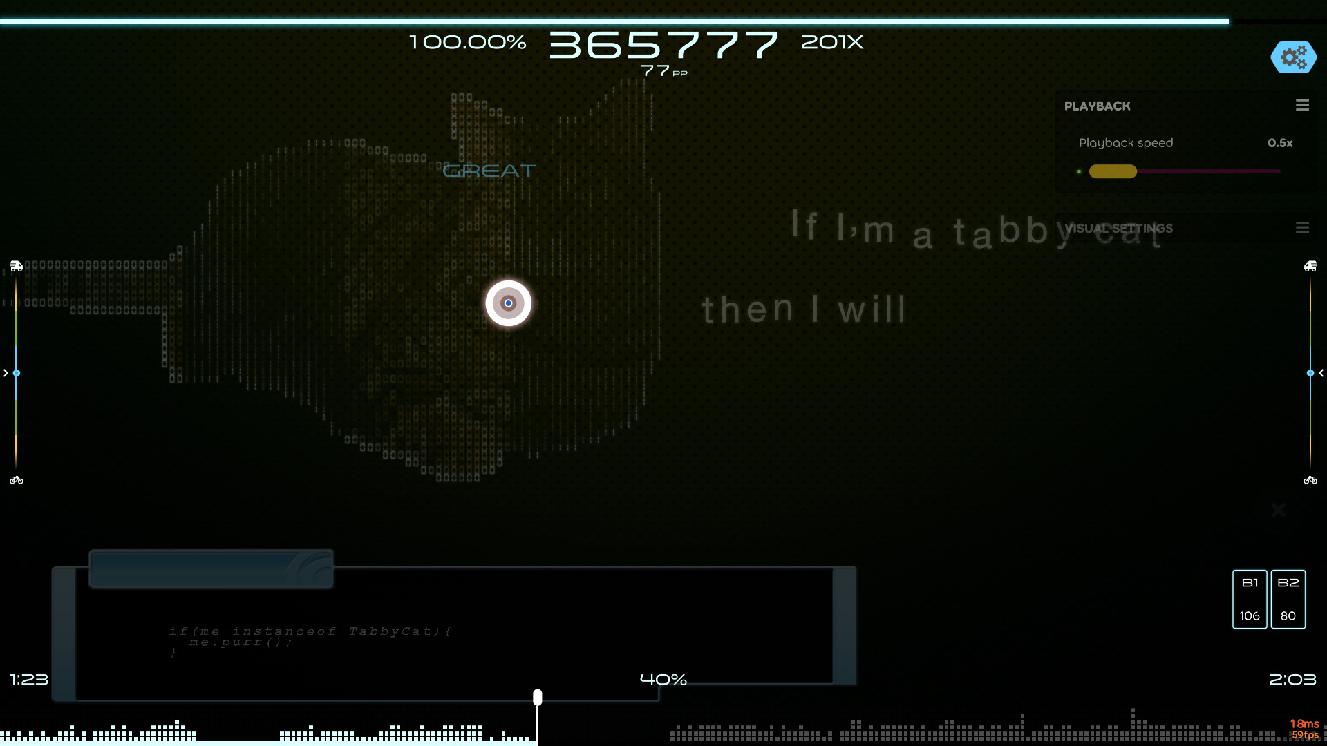 Animations in storyboards are offset from the same animations in osu ...