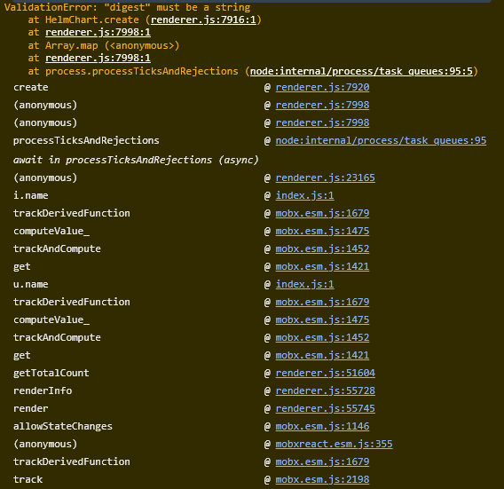Helm Chart With Null Digest Fails To Display · Issue 7971 · Lensapplens · Github