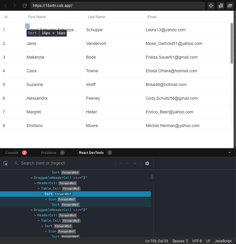 Can't use a Table component with both sort and react-dnd · Issue #2752 · rsuite/rsuite · GitHub