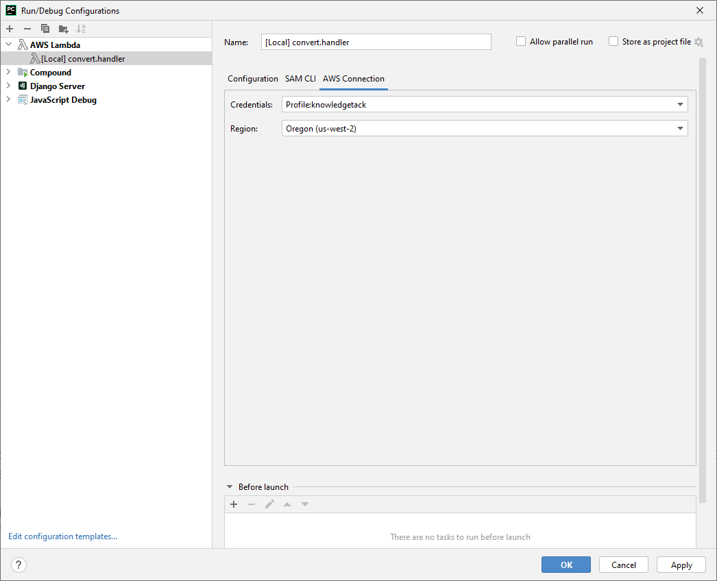 Error: The config profile ( ) could not be found · Issue #3015 · aws/aws-toolkit-jetbrains · GitHub