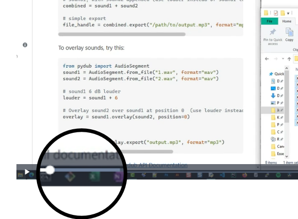 How do I reload the timeline if a scrub event or screen resize event ...