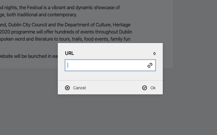 Add alt and target tags to links within editor text block · Issue #198 · getkirby/editor · GitHub