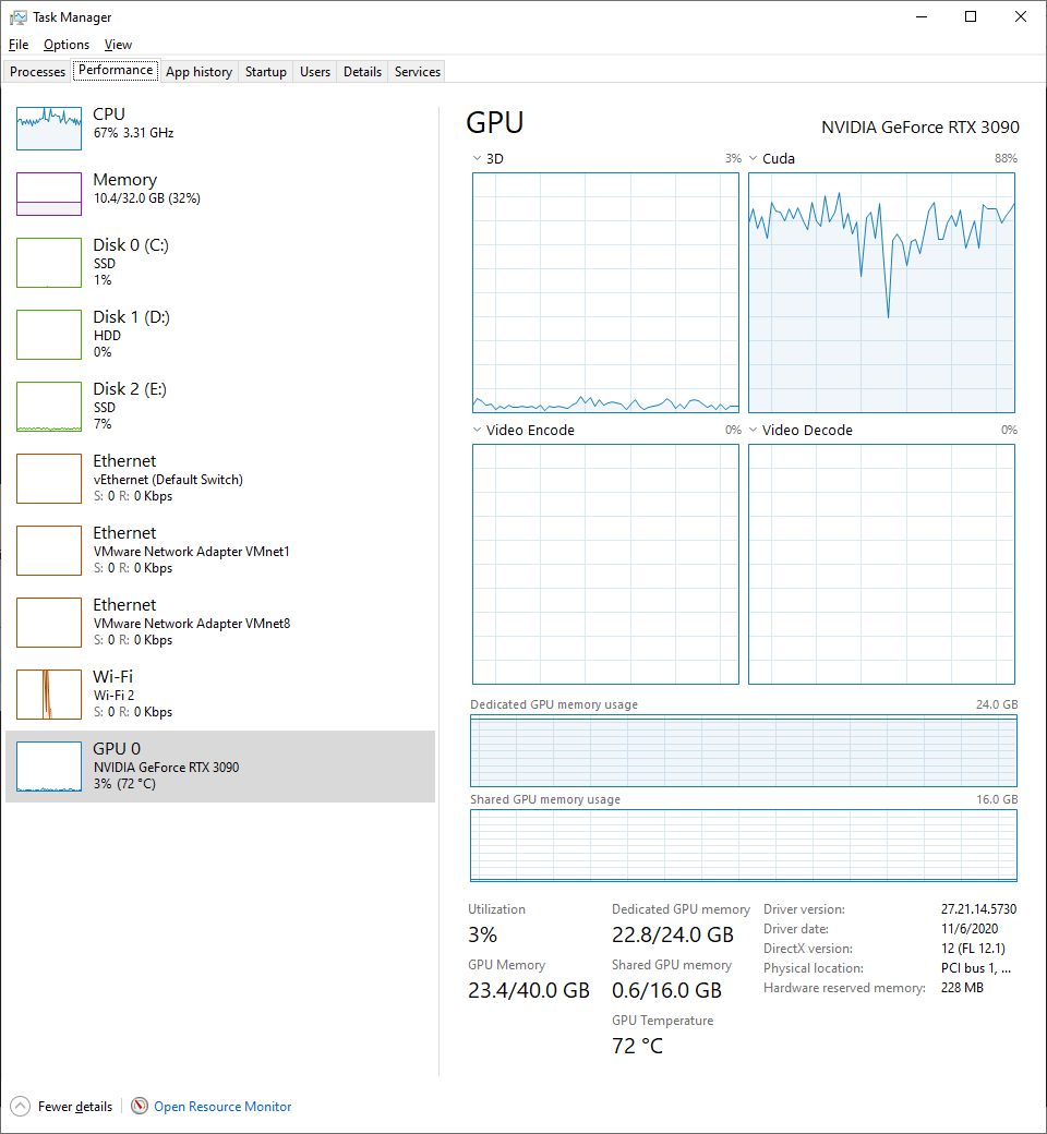 GPU and CPU utilization slashed after first epoch using tf.data and tf.keras · Issue #45114 ...