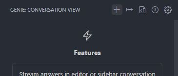 Put new chat button same level as the send button · Issue #8 · ai-genie/chatgpt-vscode · GitHub