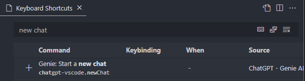 Put new chat button same level as the send button · Issue #8 · ai-genie/chatgpt-vscode · GitHub