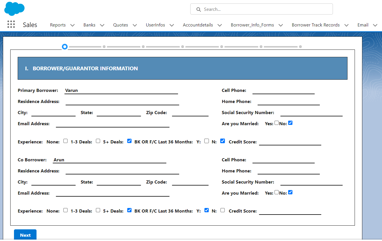 GitHub - Varun7289/Borrower-coBorrower-form-LWC: Here I am getting all the values from the ...