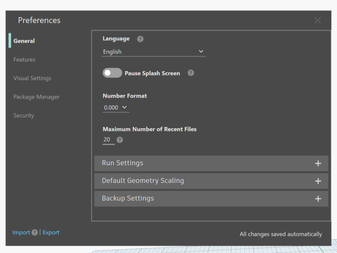 Setting Option Missing In Cvil 3d Dynamo 21205650 · Issue 13891
