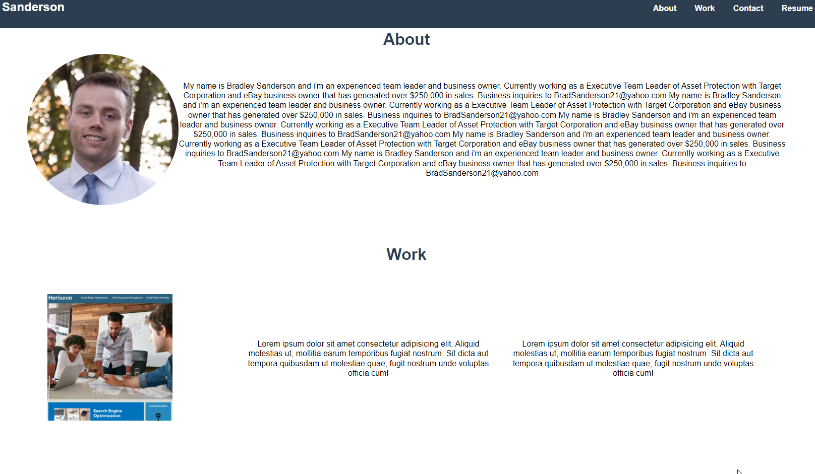 GitHub - SandersonHub/Portfolio: Bradley Sanderson's Portfolio