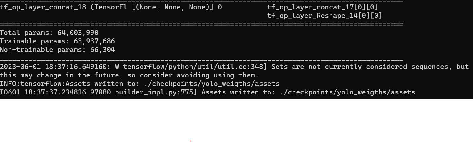 weights not saved and not detection · Issue #162 · theAIGuysCode/yolov4 ... weights not saved and not detection · Issue #162 · theAIGuysCode/yolov4 ...