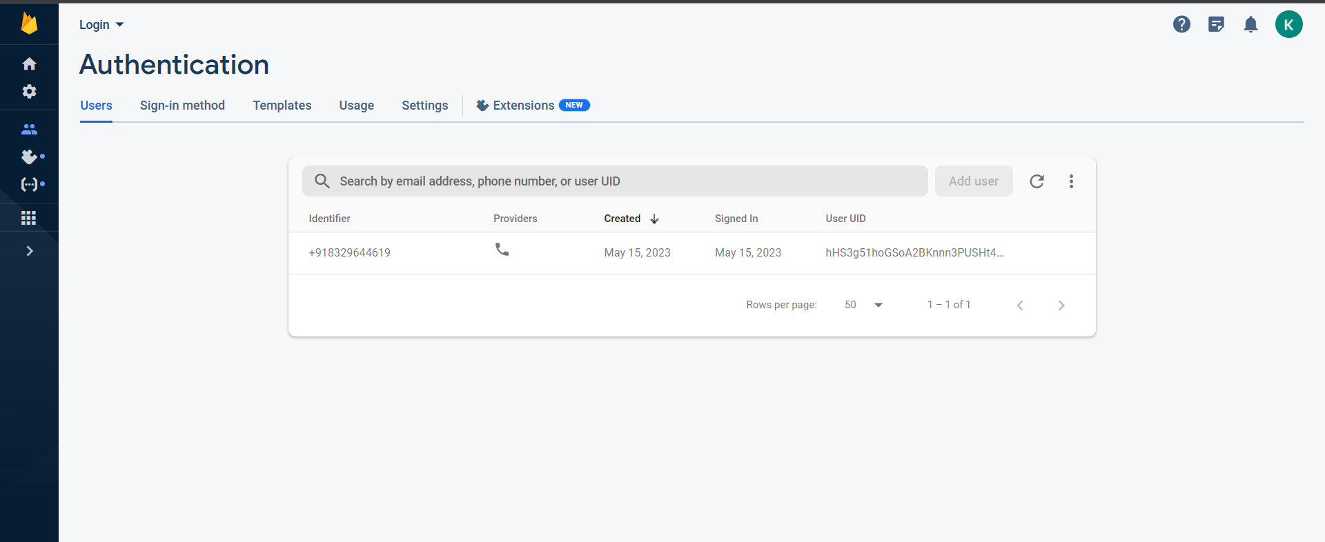 GitHub - komalnagre/Phone-Authentication: login application using React as frontend, MySQL ...